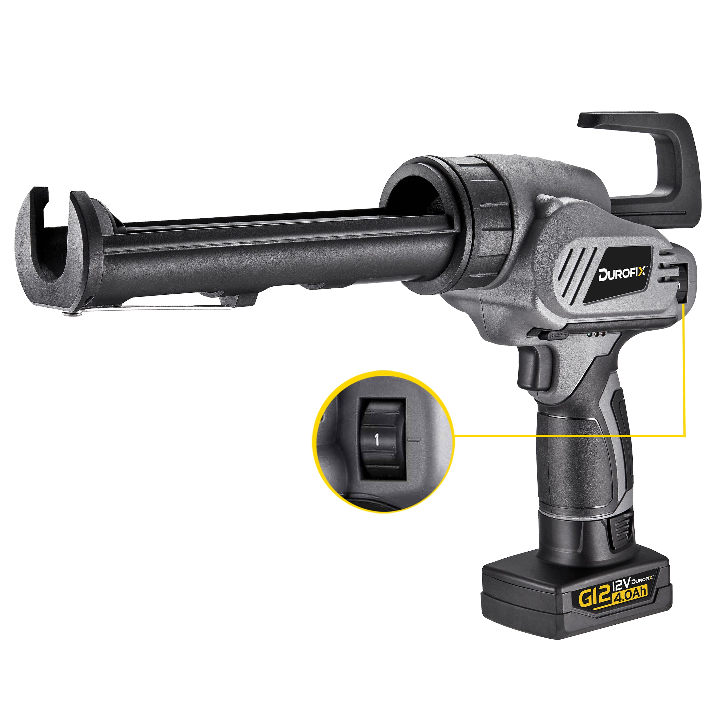 G12 Series Cordless Automatic Caulking Gun Kit for 10 oz. Cartridge w/